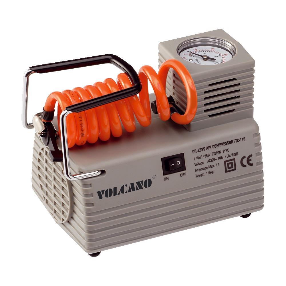 Kompressor Volcano FTC 110 95W | 7 bar | 30 l/min - Idrettsbutikken.no