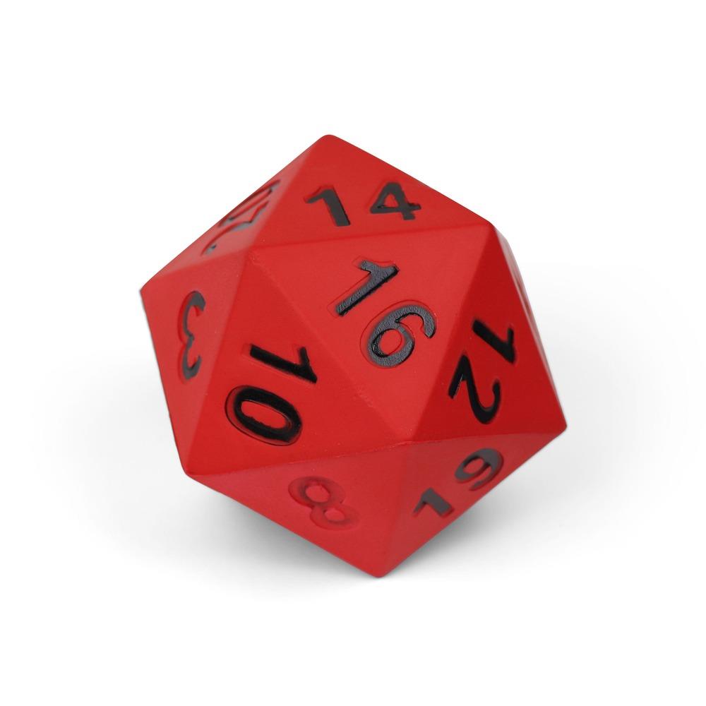 Terning 20-sidet med tall 1 stk | 15 cm skumterning m/trekk ...